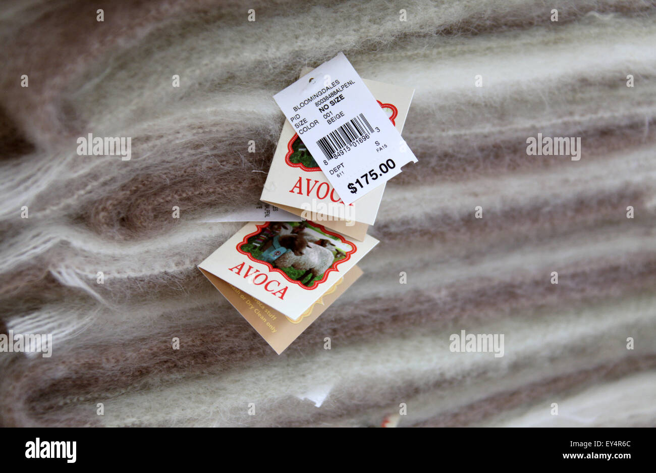 Avoca Wool Blankets Stock Photo - Alamy