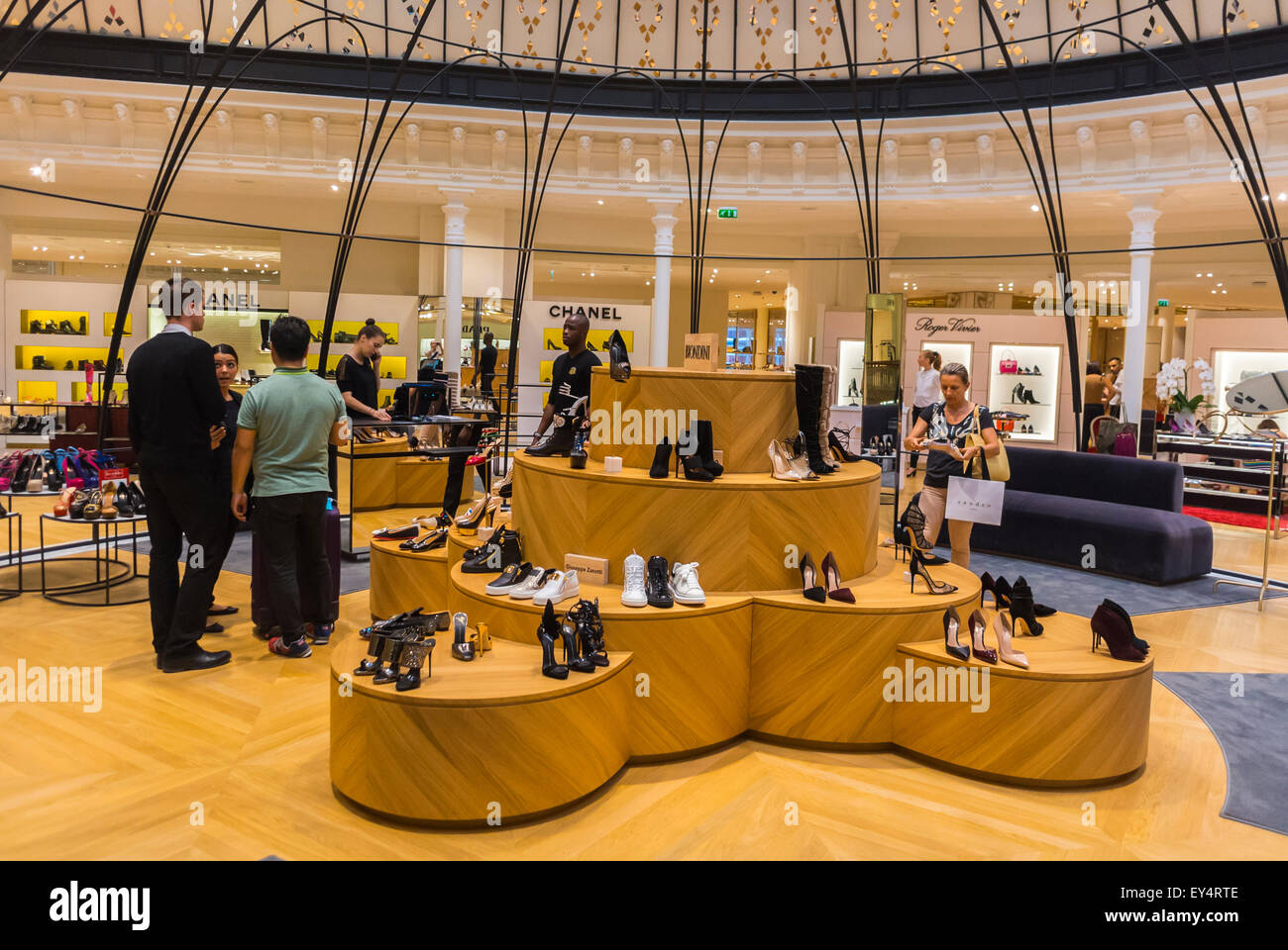 Inside luxury fashion labels store hi-res stock photography and images ...