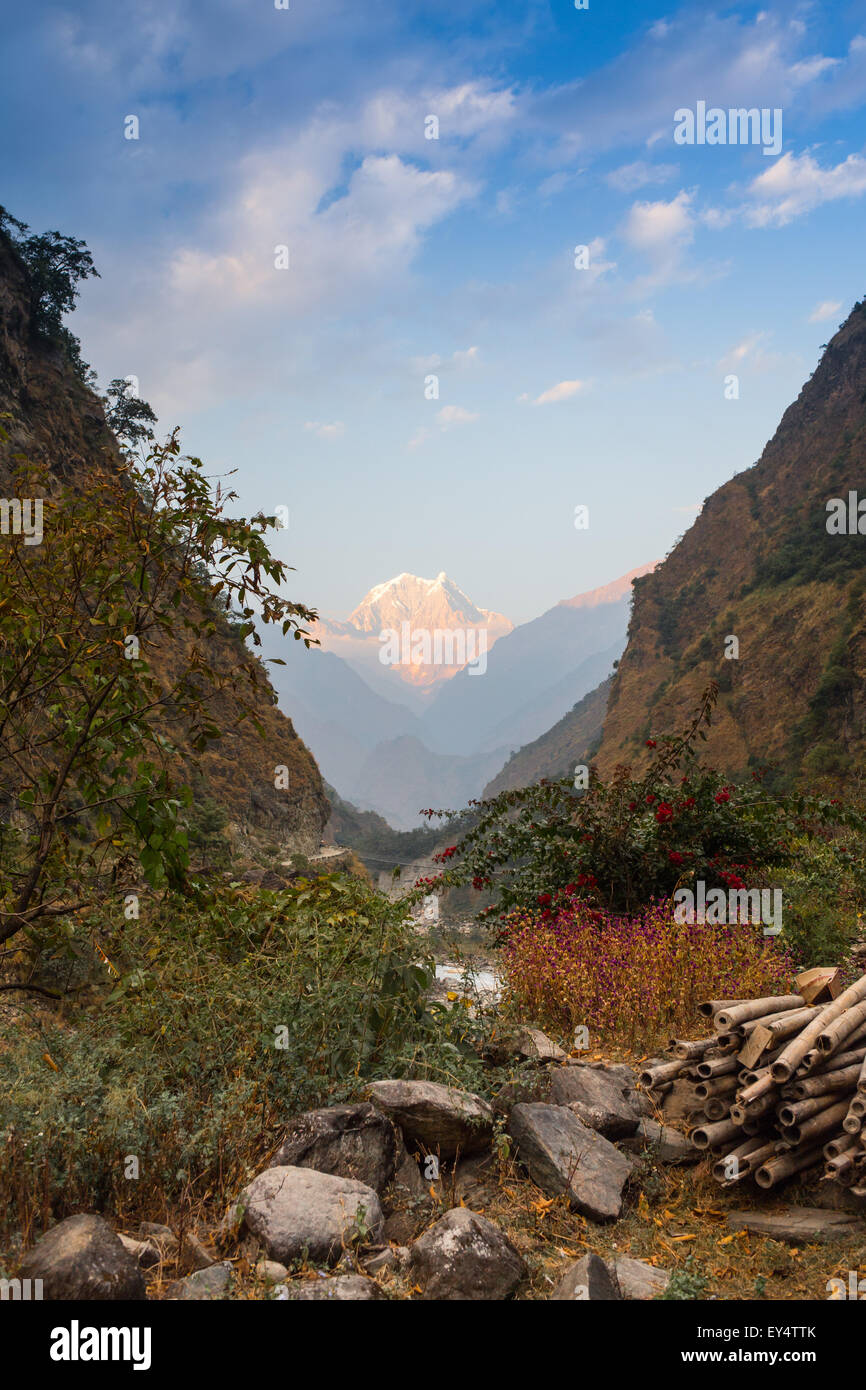 Stone path in the mountains Stock Photo - Alamy