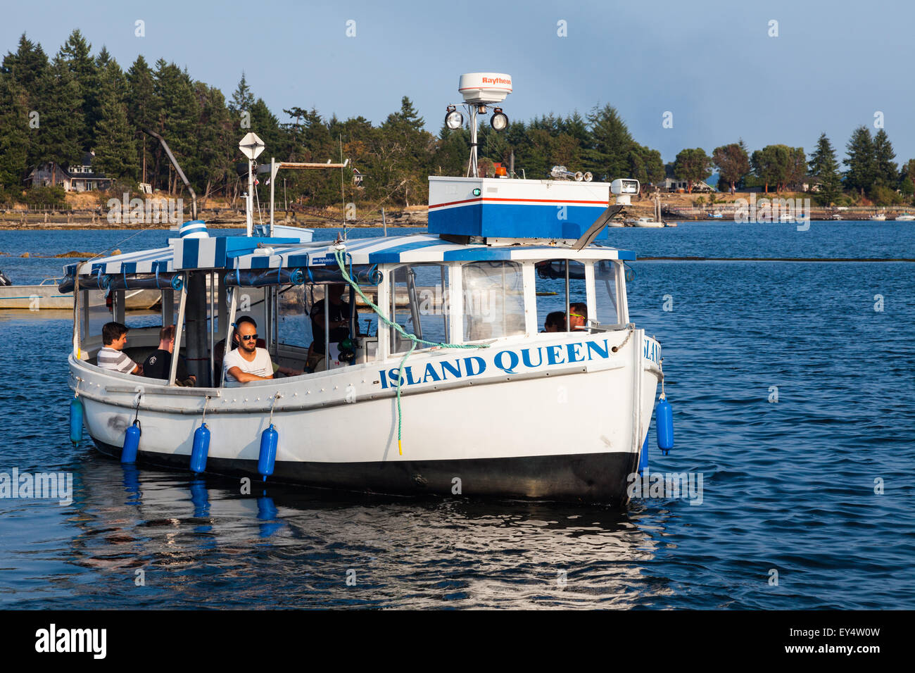 Passenger ferry service from Nanaimo to Protection Island, British ...