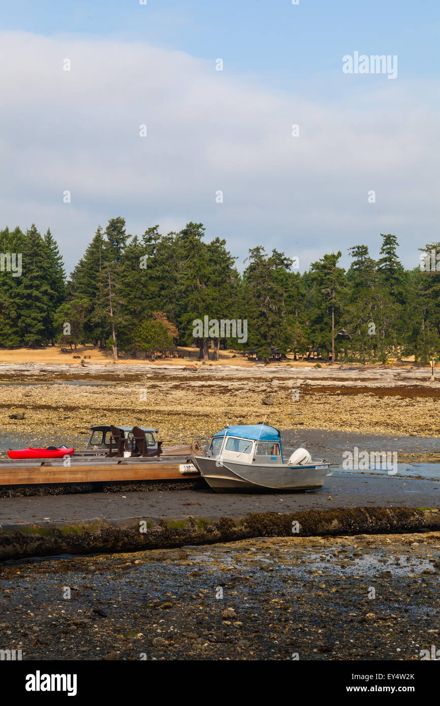 Low tide on Protection Island, Nanaimo, Canada Stock Photo - Alamy