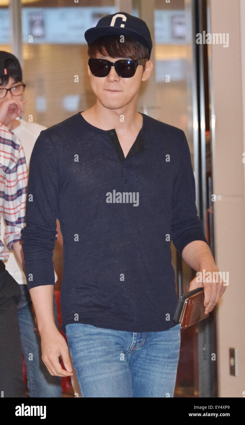 JYJ, Yoochun, July 21, 2015, Tokyo, Japan : Korean singer Yoo-chun Park ...