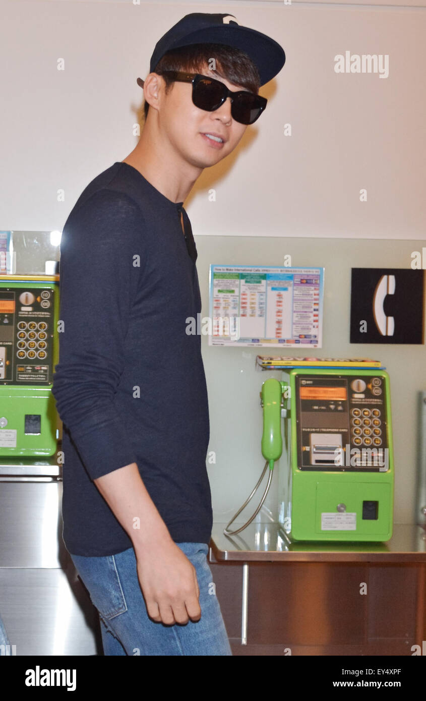 JYJ, Yoochun, July 21, 2015, Tokyo, Japan : Korean singer Yoo-chun Park ...