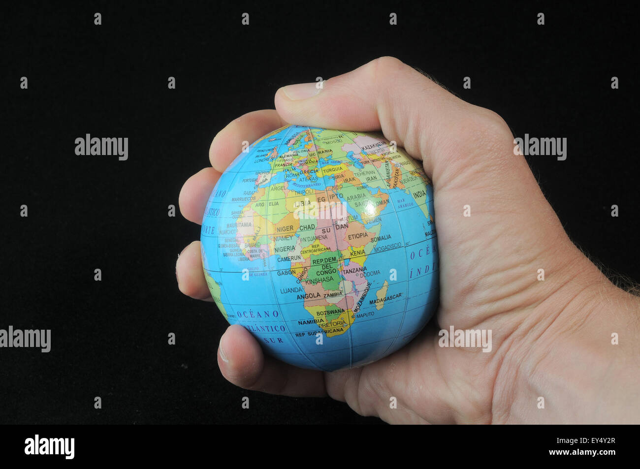 the world in your hand Stock Photo - Alamy