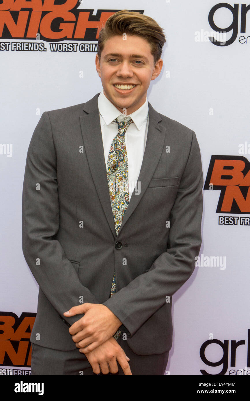 Los Angeles, California, USA. 21st July, 2015. Jonah Green attends ...