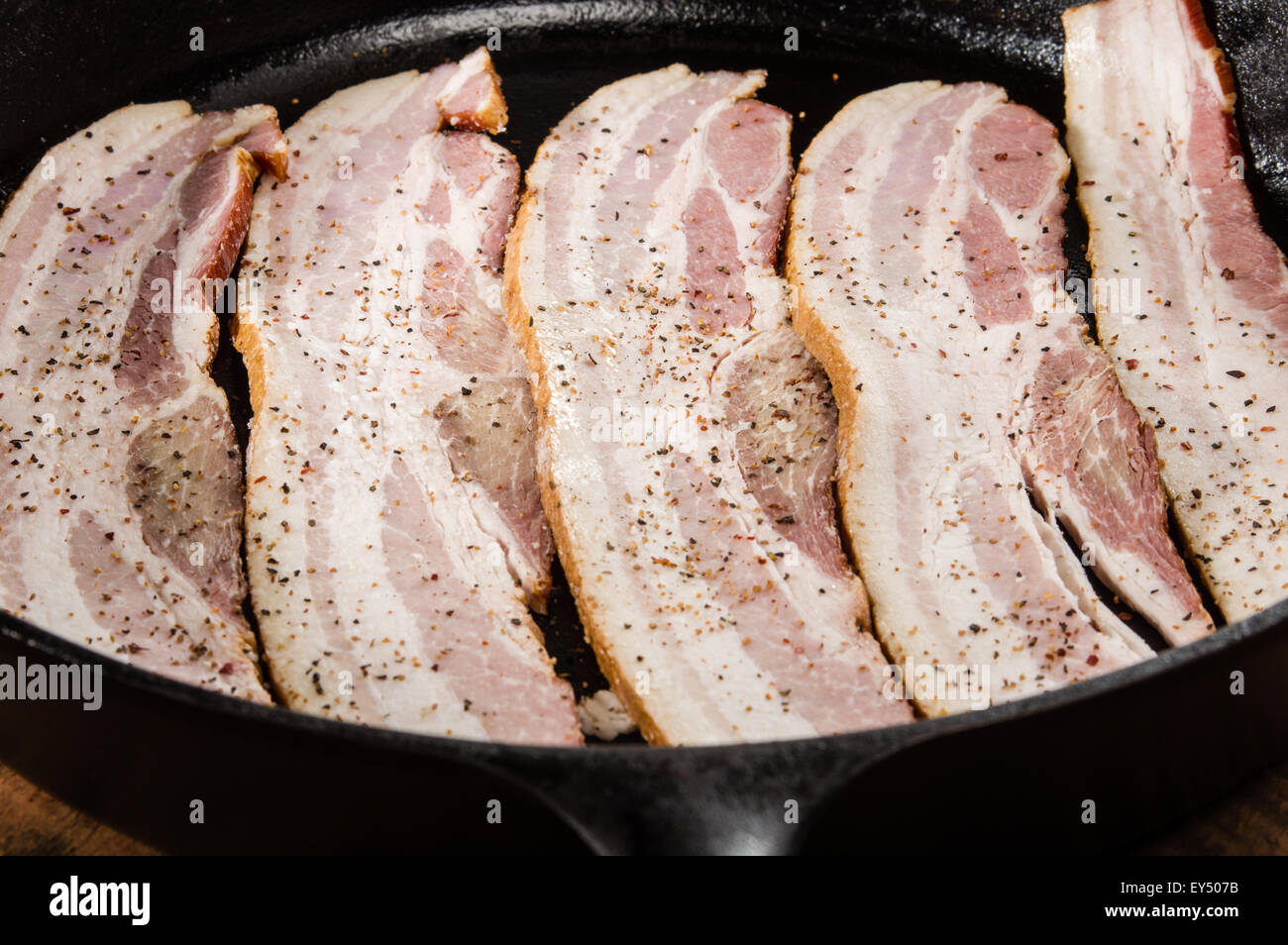 Bacon strips hi-res stock photography and images - Alamy