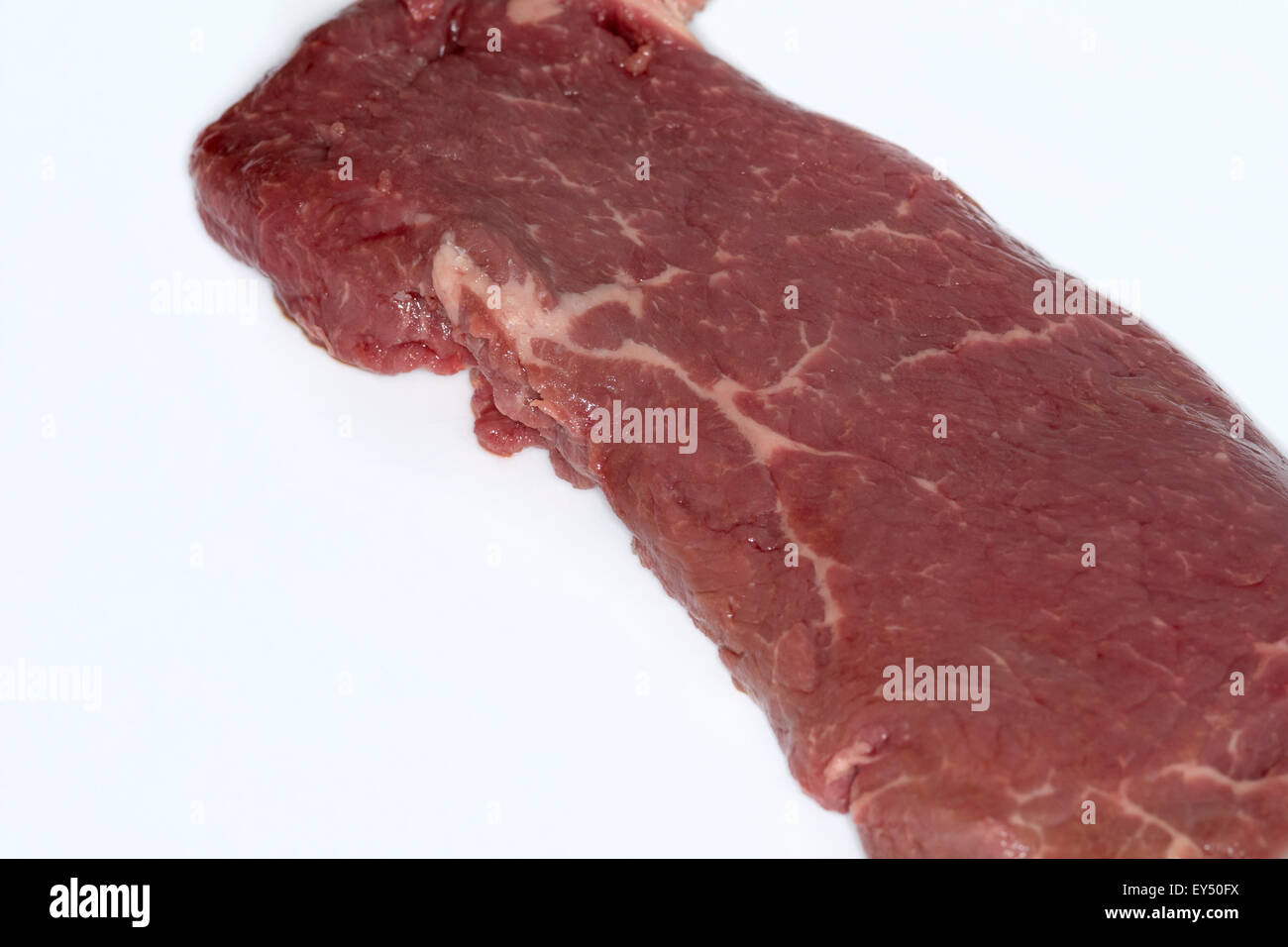 A piece of fresh raw beef steak Stock Photo - Alamy