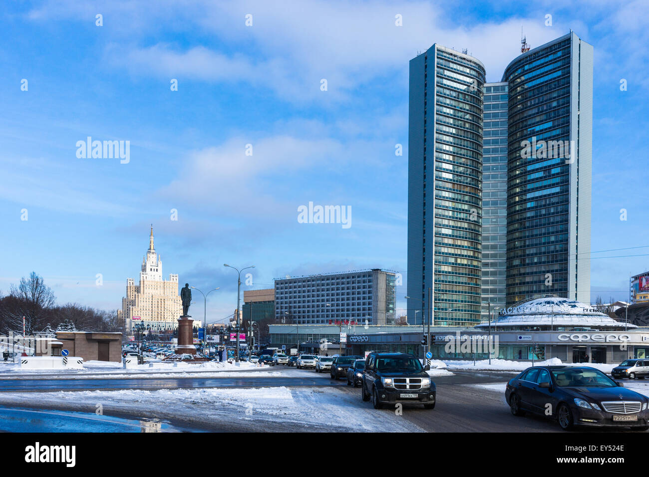 Office of Moscow Government (former building of the planned economy ...