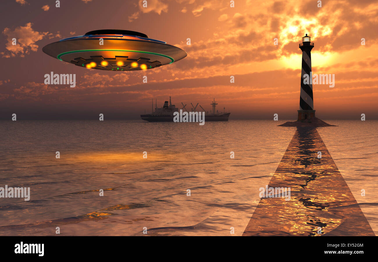 USO "Under Sea Object" Hovering Above Either The Atlantic Or Pacific ...