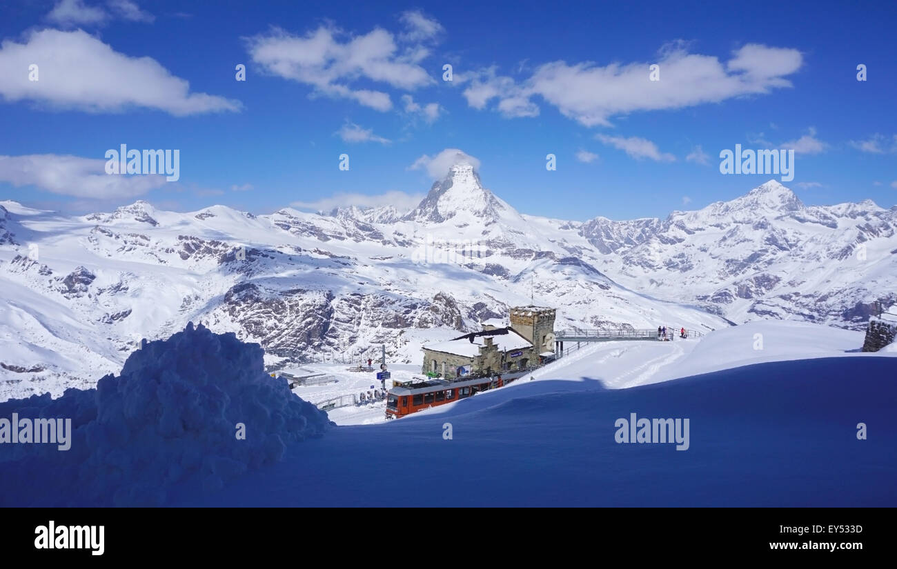 Zermatt Train Station High Resolution Stock Photography and Images - Alamy