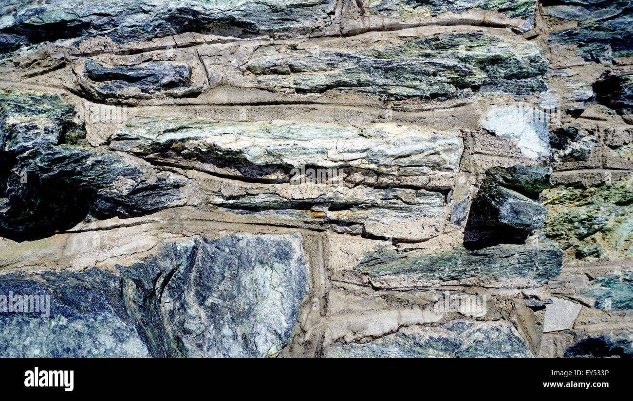 wall stone texture close up horizontal Stock Photo - Alamy