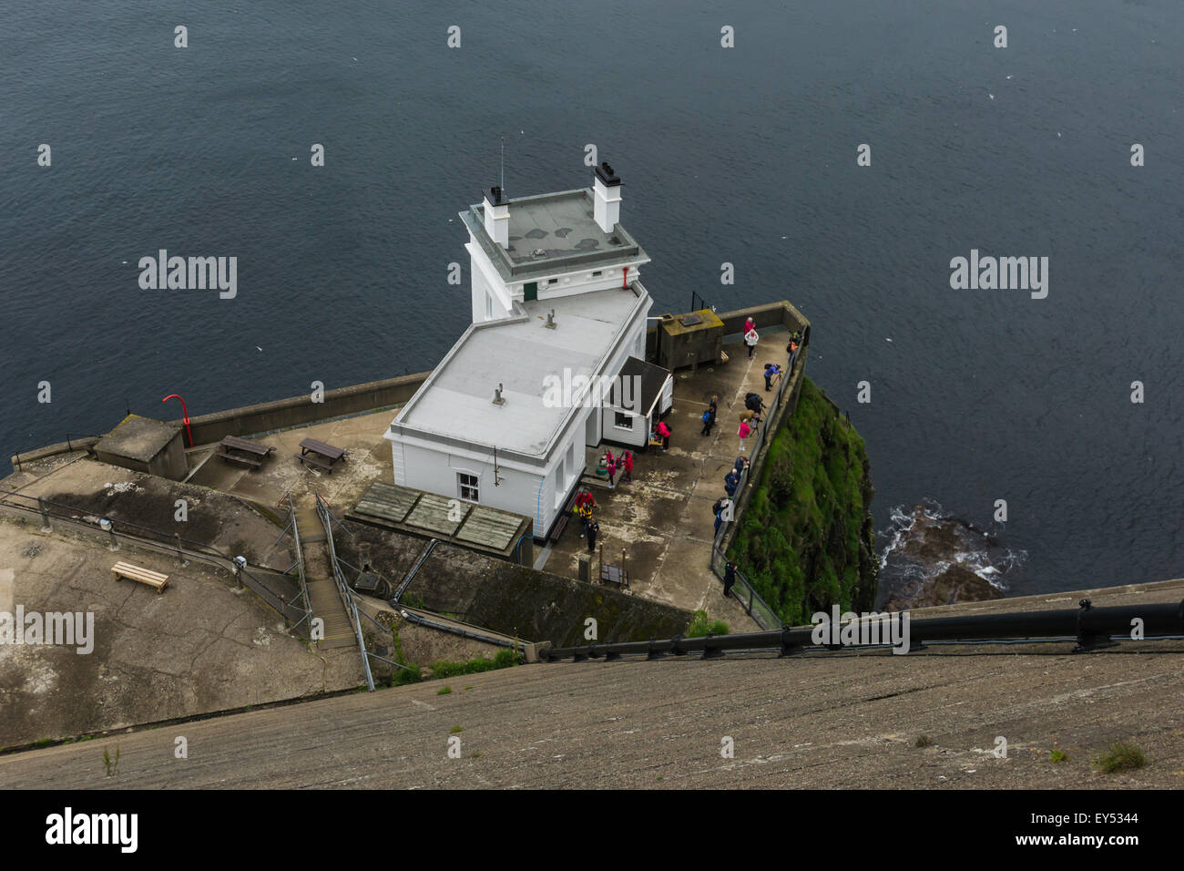 West Light Lighthouse on Rathlin Island Stock Photo - Alamy