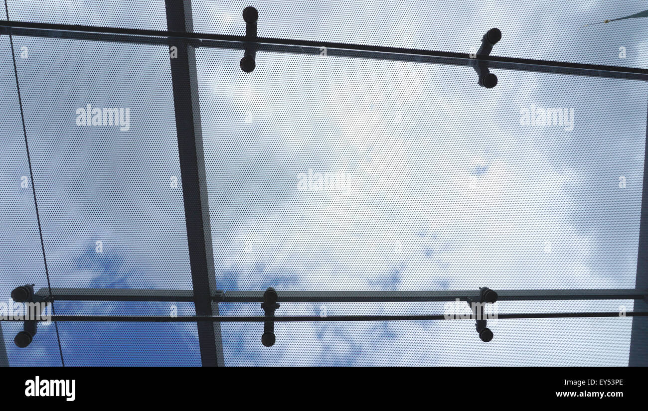 Perforated Glass Sheet