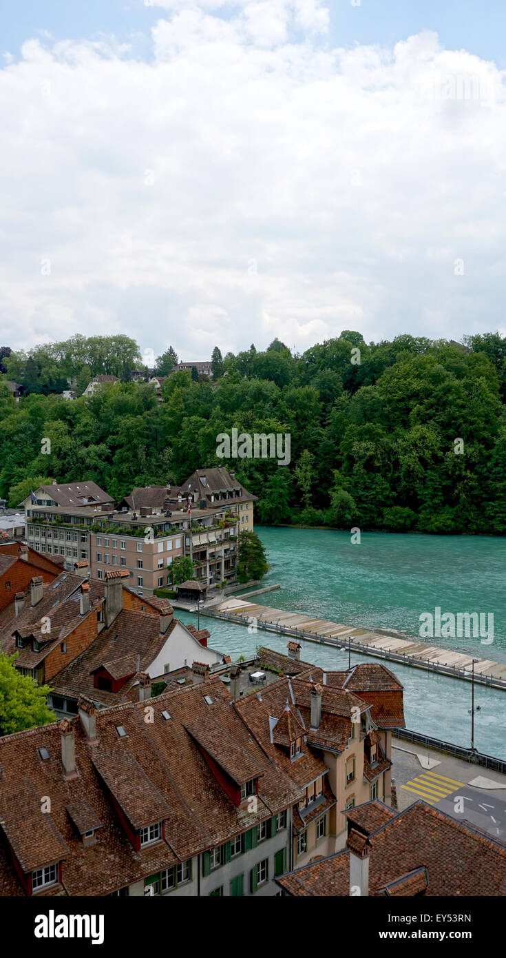 viewpoints old town city on bridge in Bern, Switzerland Stock Photo - Alamy