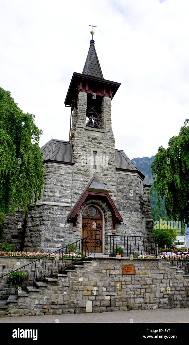 Ancient swiss church hi-res stock photography and images - Alamy