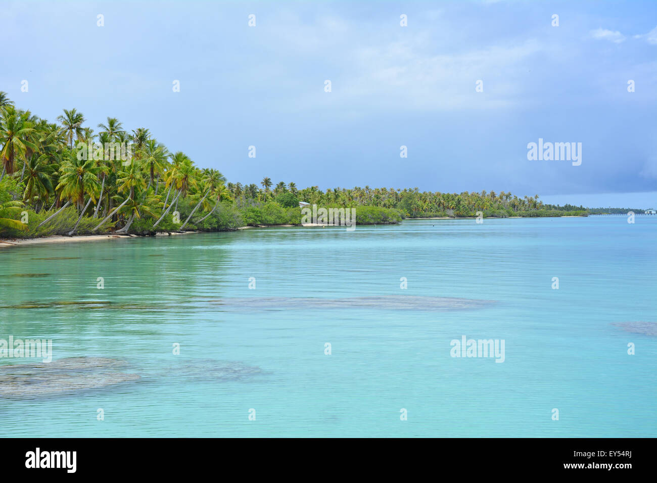 Ahe atoll - French Polynesia Tuamotu Stock Photo - Alamy