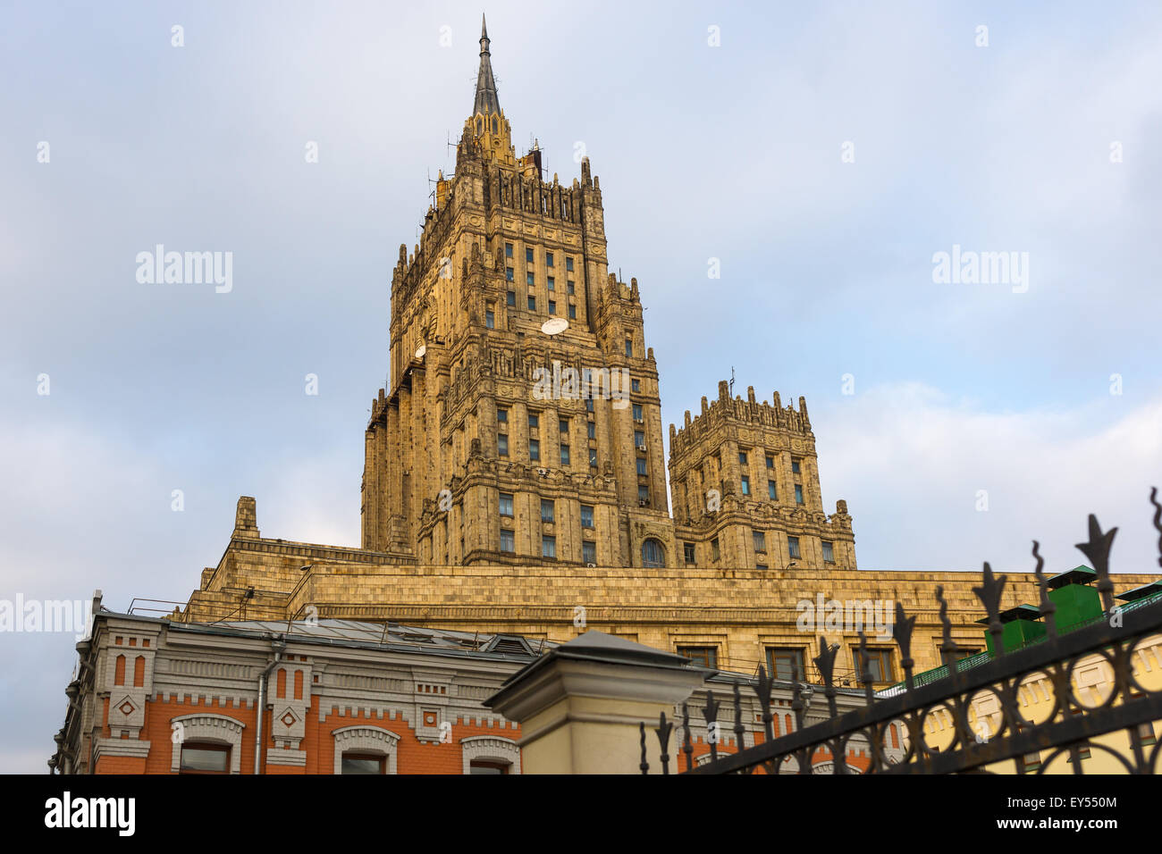 Building of the Ministry of Foreign Affairs of the Russian Federation ...
