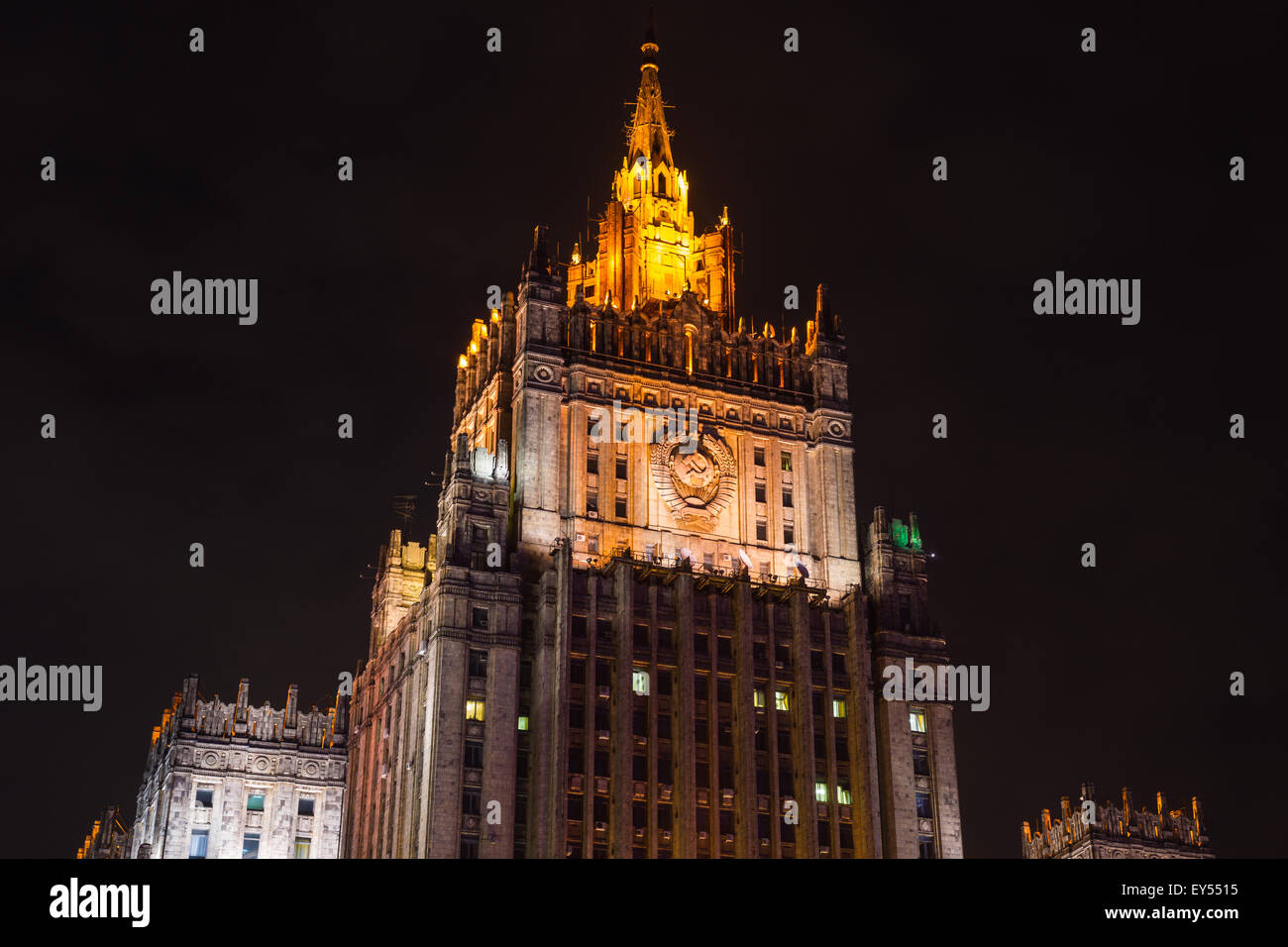 Building of the Ministry of Foreign Affairs of the Russian Federation ...