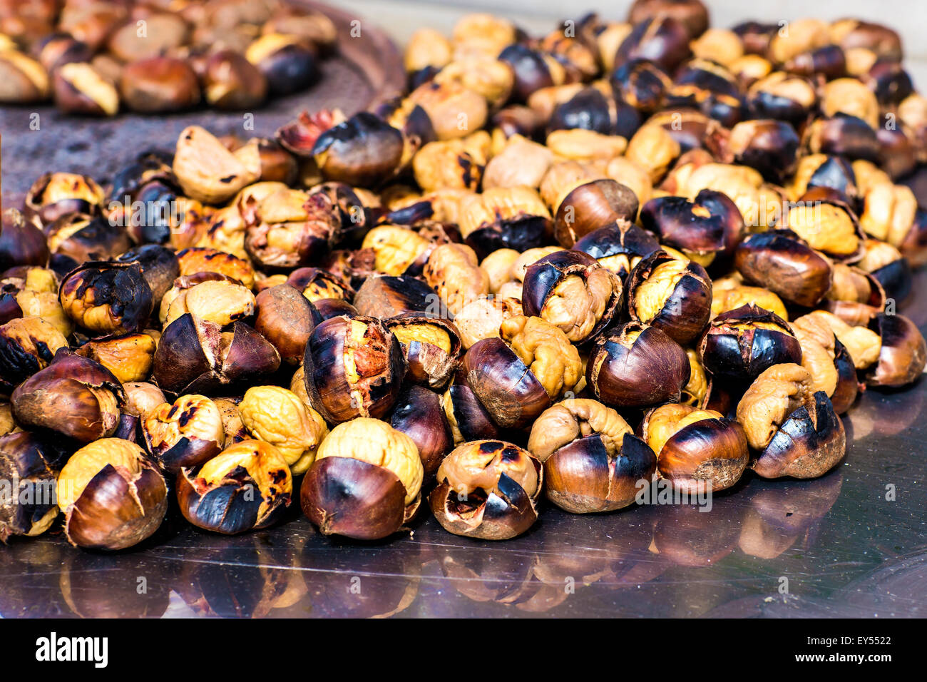 Chestnuts in yellow bag hi-res stock photography and images - Alamy