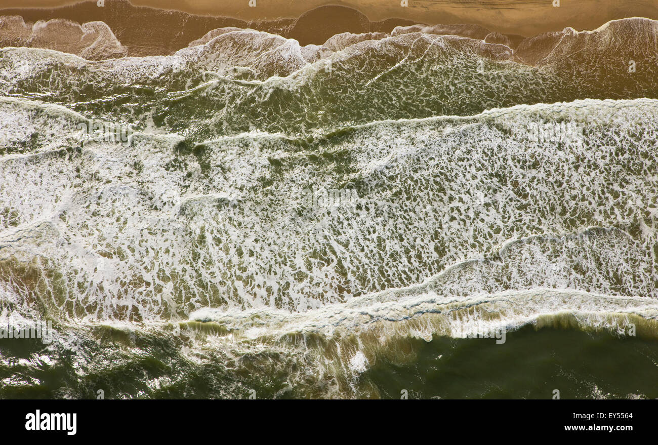 Aerial view of the surf - Namib Desert Namibia Stock Photo - Alamy