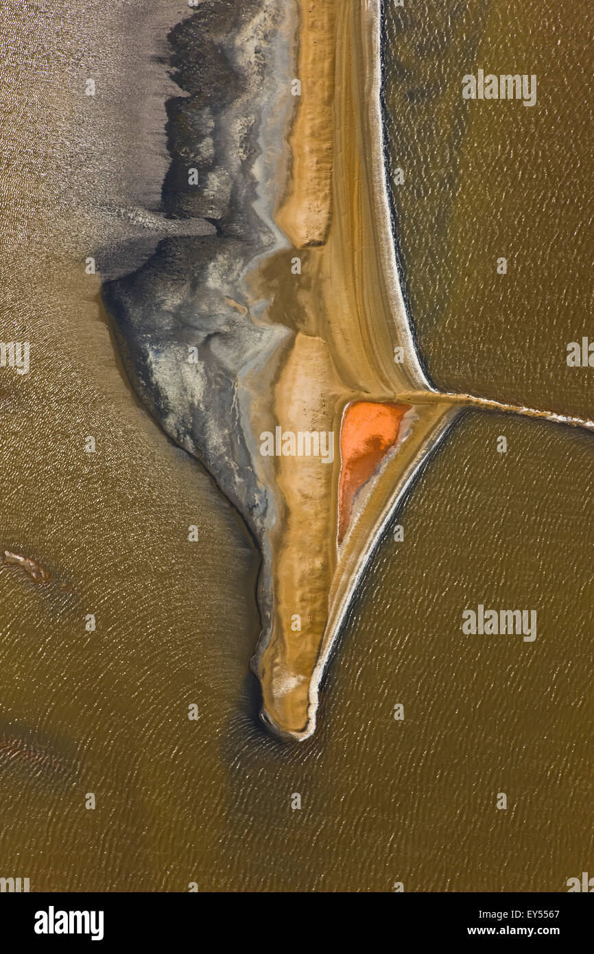 Aerial view of salt - Walvis Bay Namibia Namib Desert Stock Photo - Alamy