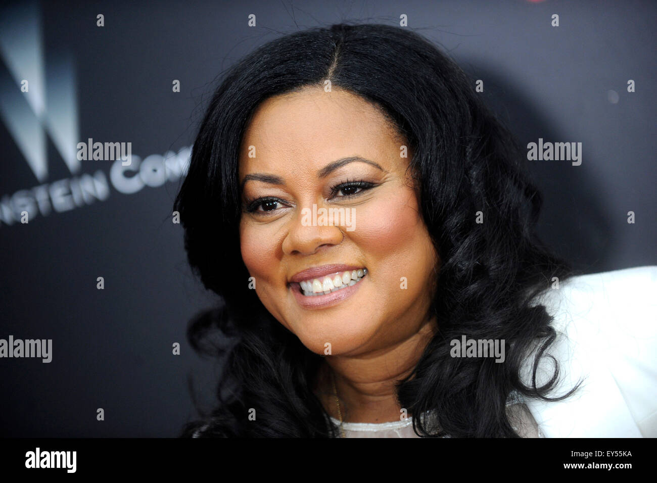 New York City. 20th July, 2015. Lela Fuqua attends the 'Southpaw' New ...