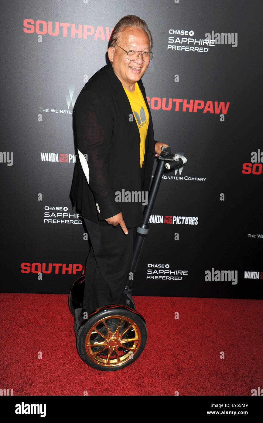 New York City. 20th July, 2015. Noel Lee attends the 'Southpaw' New ...