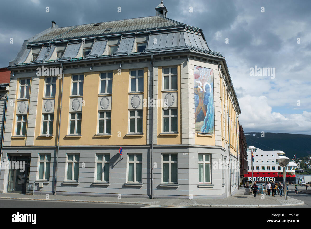Downtown tromso the arctic hi-res stock photography and images - Alamy