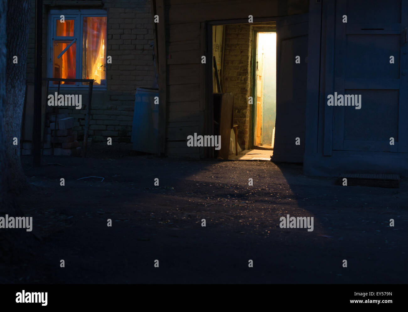 Light piercing the darkness hi-res stock photography and images - Alamy