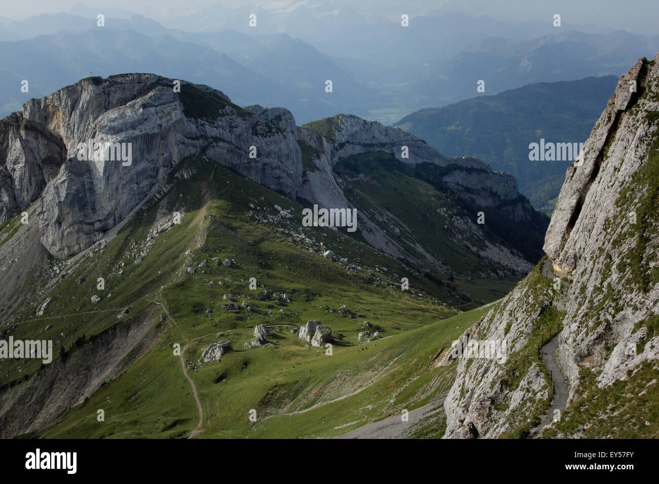Pilatus - Urner Alps Lucerne Switzerland Stock Photo - Alamy
