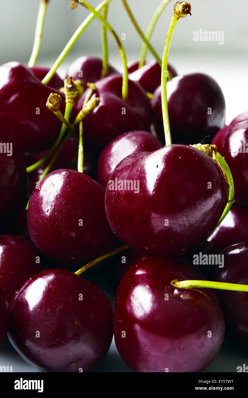 Vertical close up cherry hi-res stock photography and images - Alamy