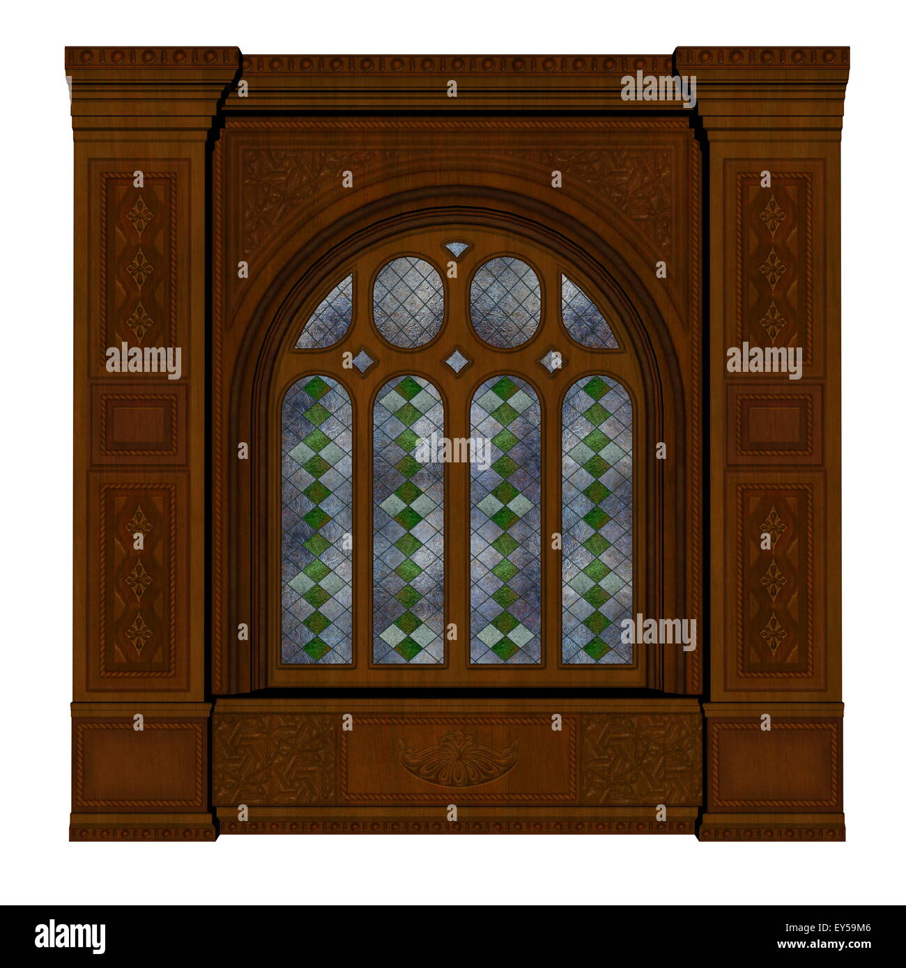 Brown castle Cut Out Stock Images & Pictures - Alamy