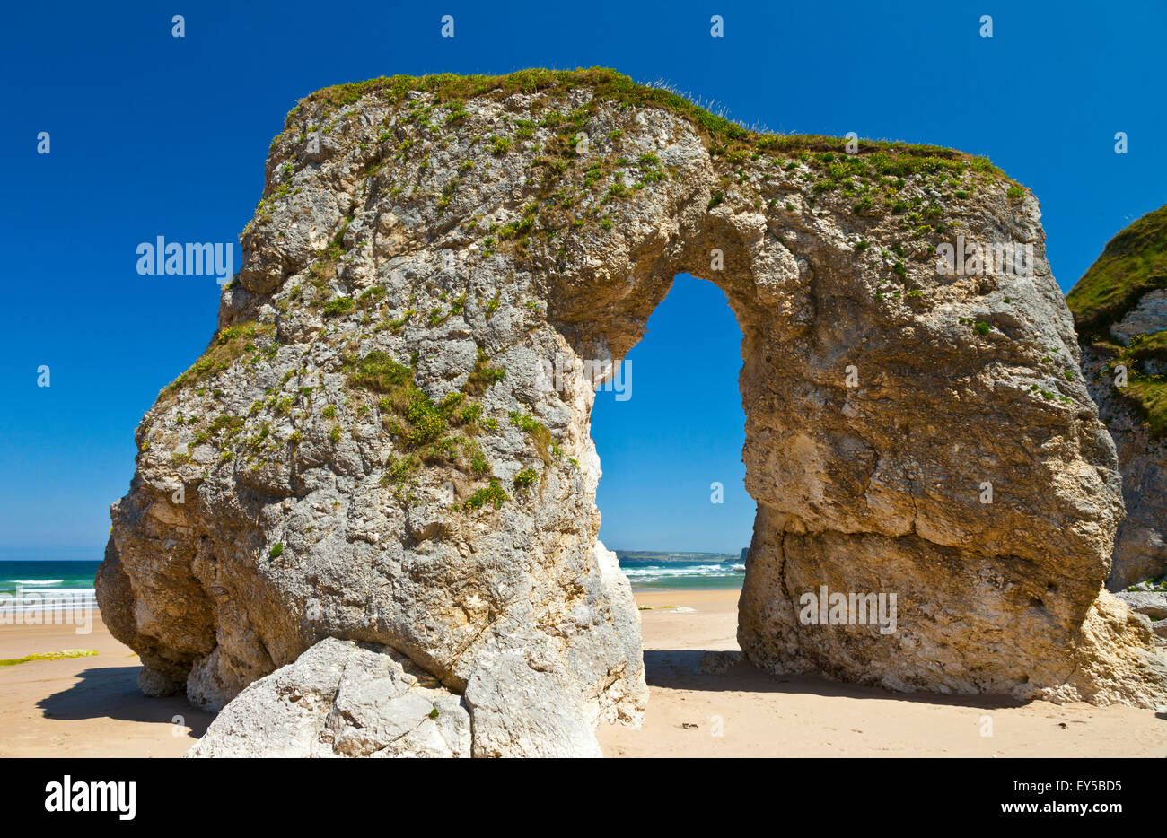 White Rocks Arch - Bushmills Northern Ireland Causeway Coastal Route ...