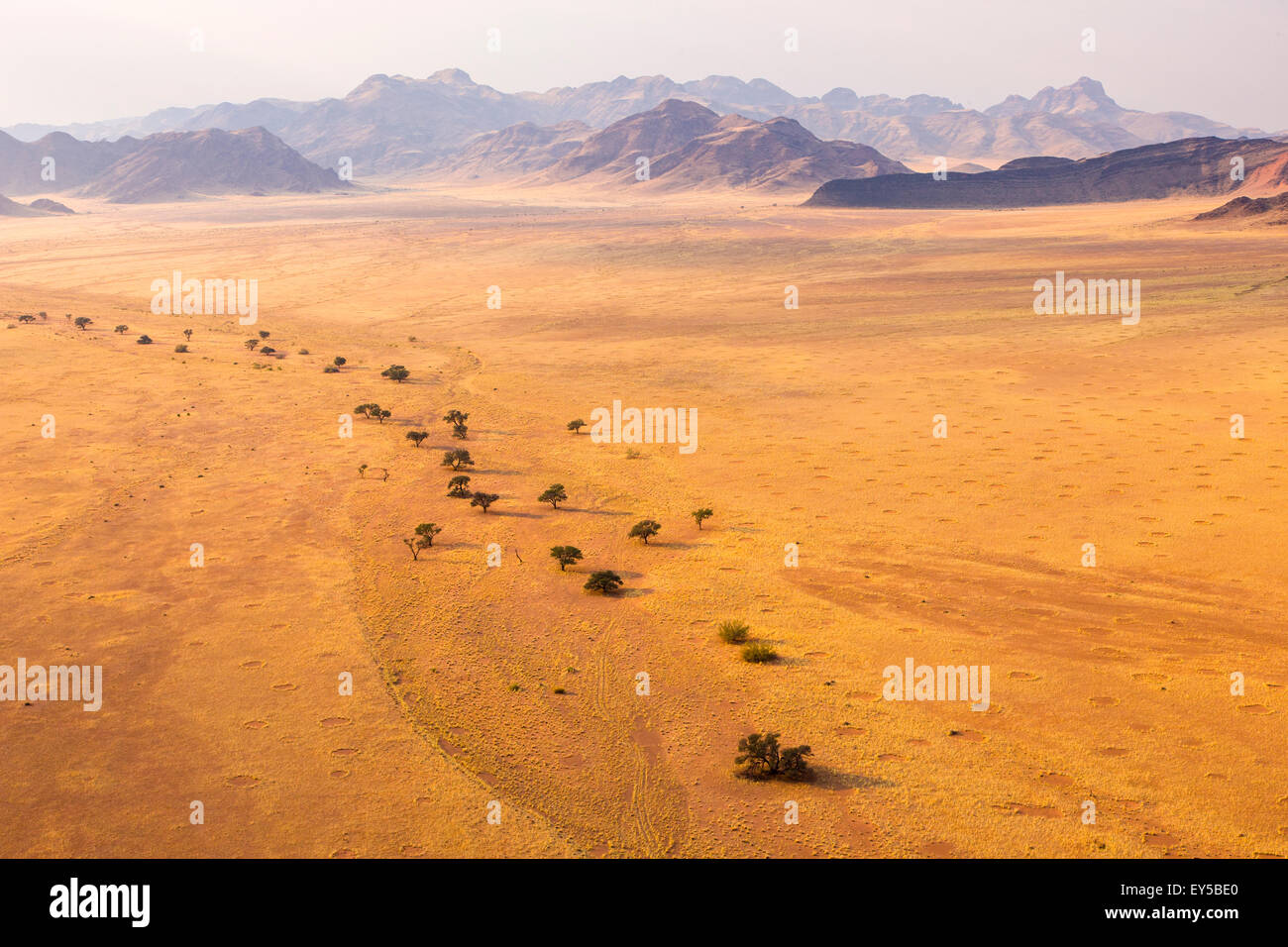 Aerial view of mountains of the Namib Desert Namibia Stock Photo - Alamy