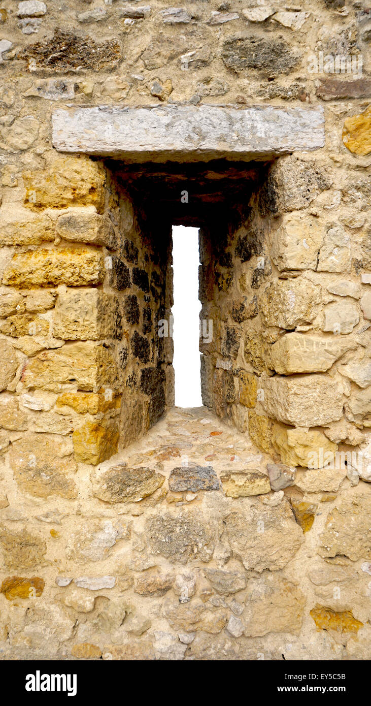 Medieval window in castle hi-res stock photography and images - Alamy
