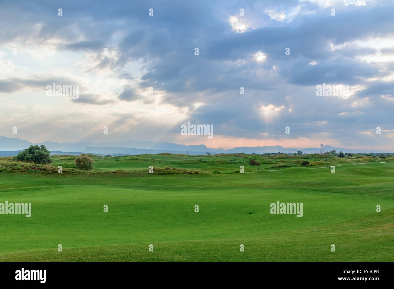 Golf course with view of arran hi-res stock photography and images - Alamy