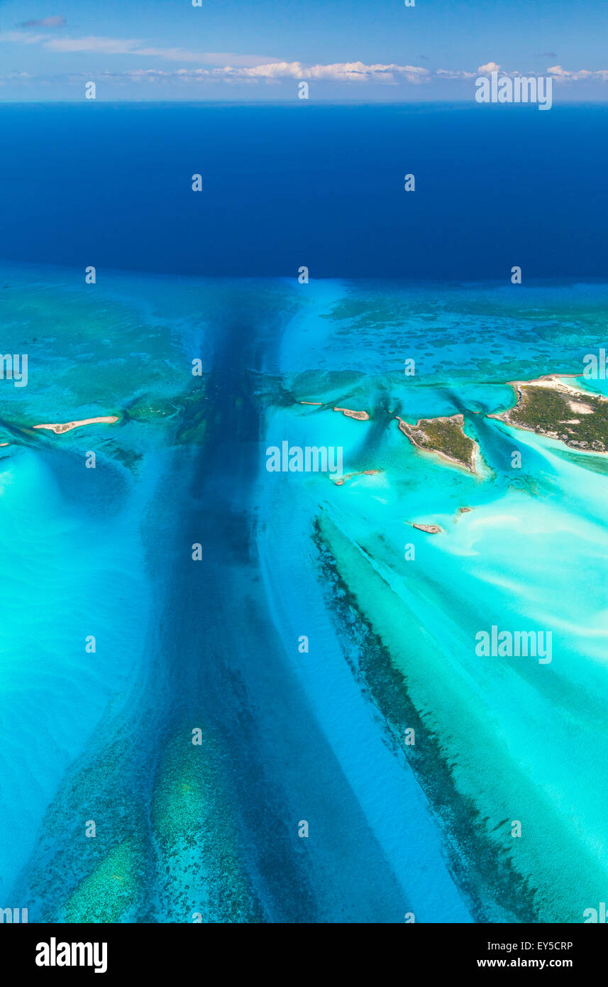 Aerial View Exuma Islands Bahamas High Resolution Stock Photography and ...