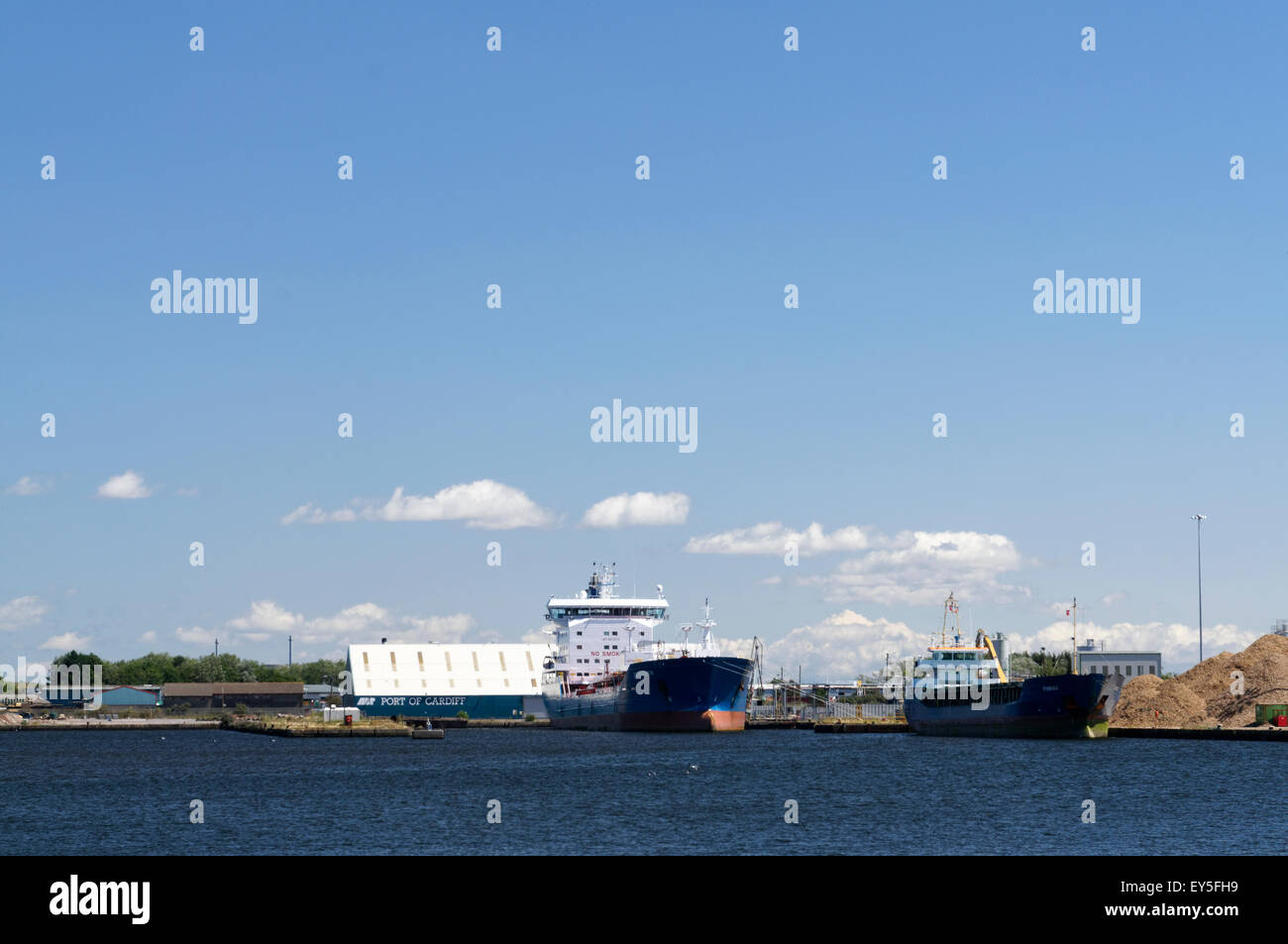 Ship, Roath Dock, Cardiff, Wales, UK Stock Photo - Alamy