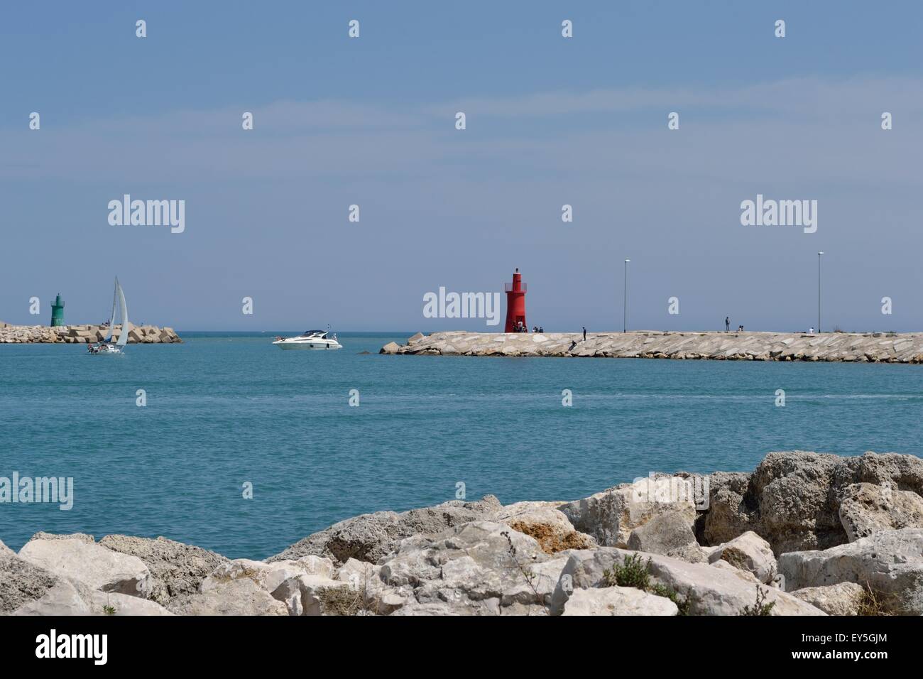 Old port trani puglia italy hi-res stock photography and images - Alamy