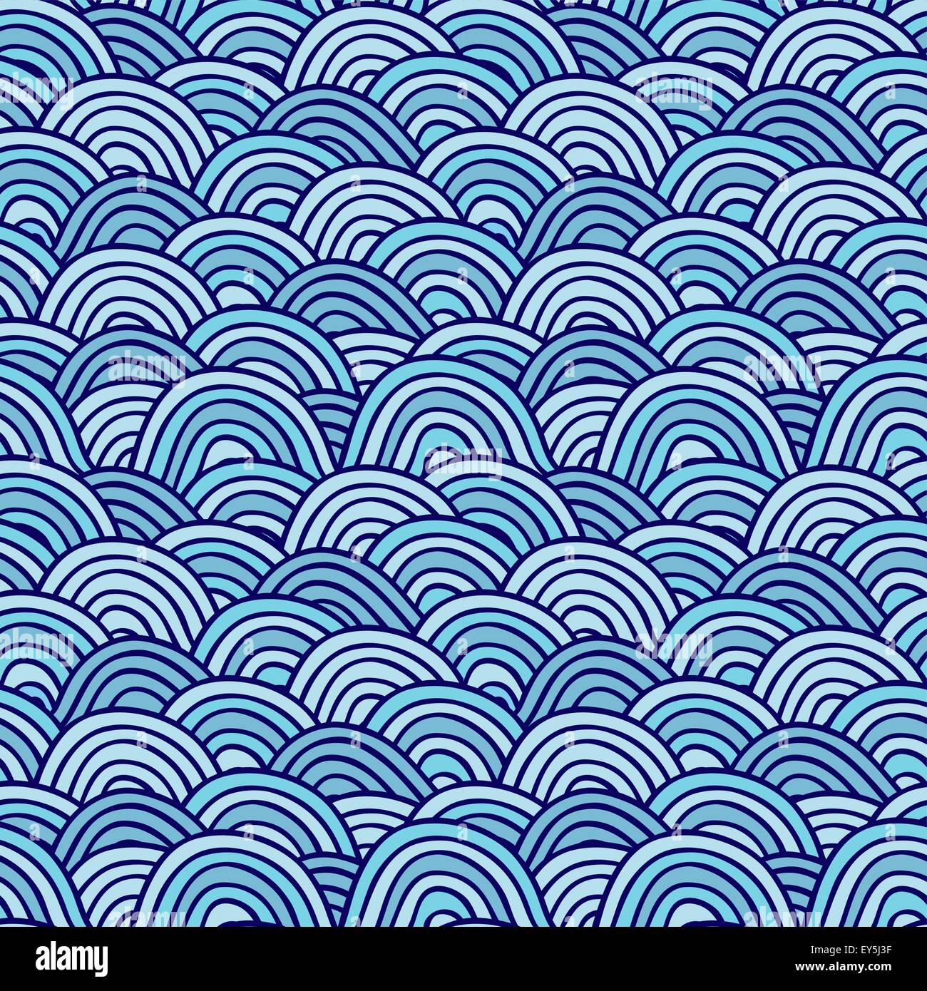 Seamless Wave pattern Stock Vector Image & Art - Alamy