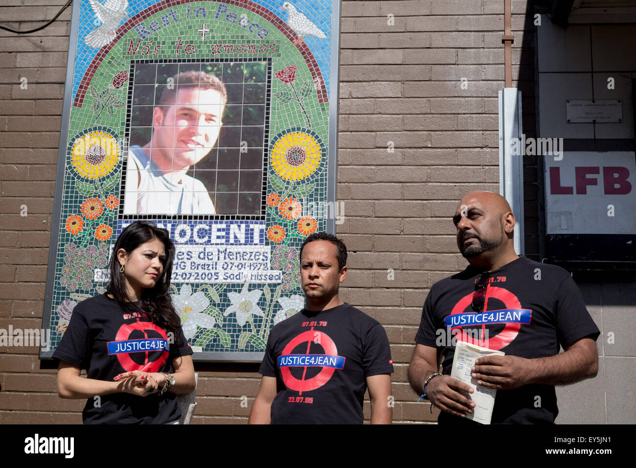 Shooting of of jean charles de menezes hi-res stock photography and ...