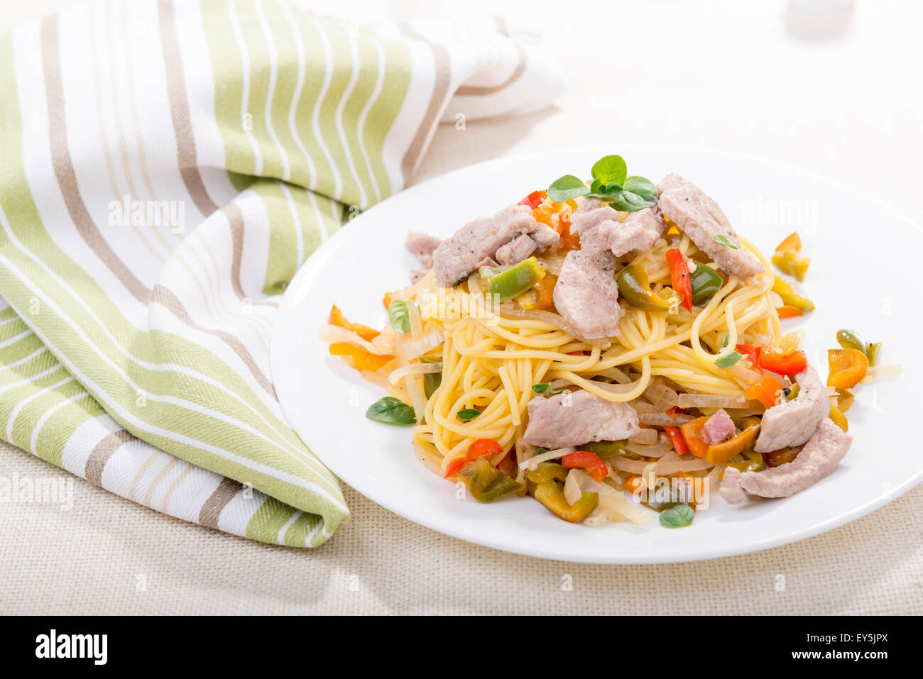 Healthy pasta meal hi-res stock photography and images - Alamy
