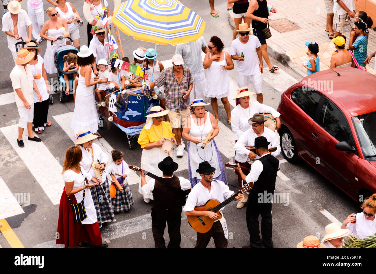 Typical Romeria Fiesta Party Stock Photo - Alamy