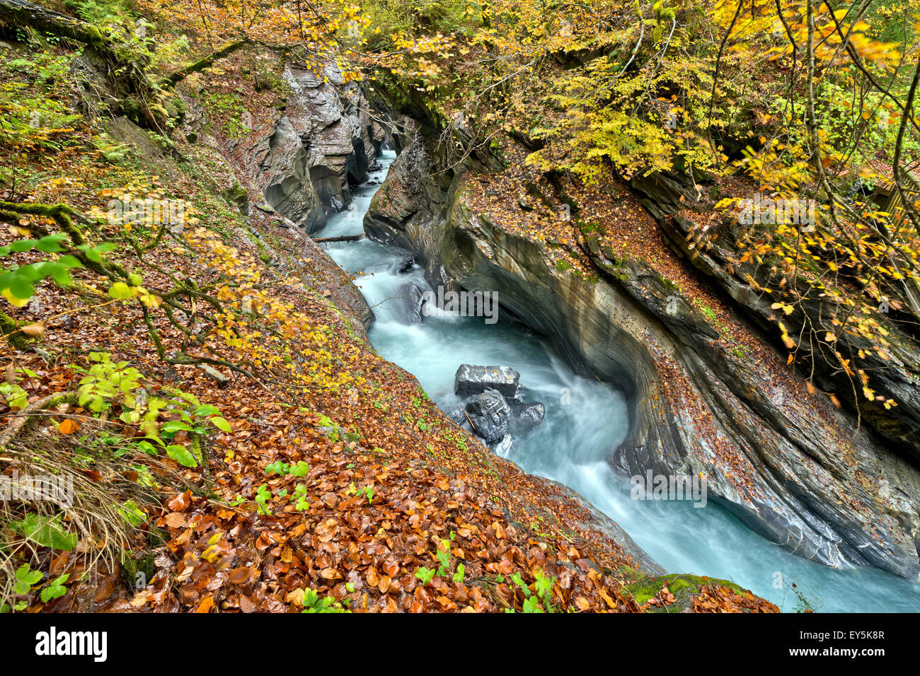 Le Giffre des Fonts au Creux du Oua -Sixt Passy Alpes France Massif d ...