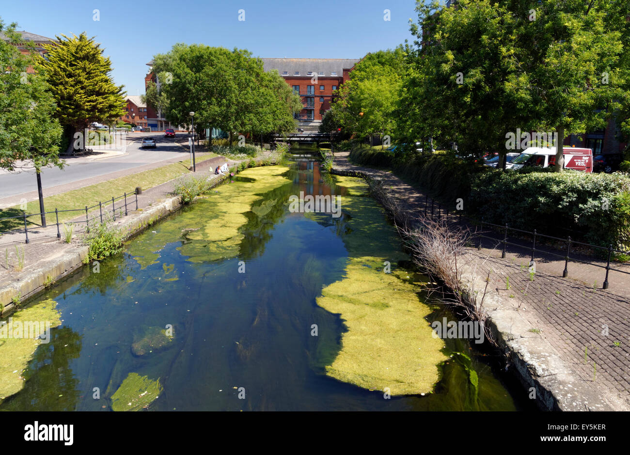 Canal Tyndall Street Industrial Estate known as Little Venice, Cardiff ...
