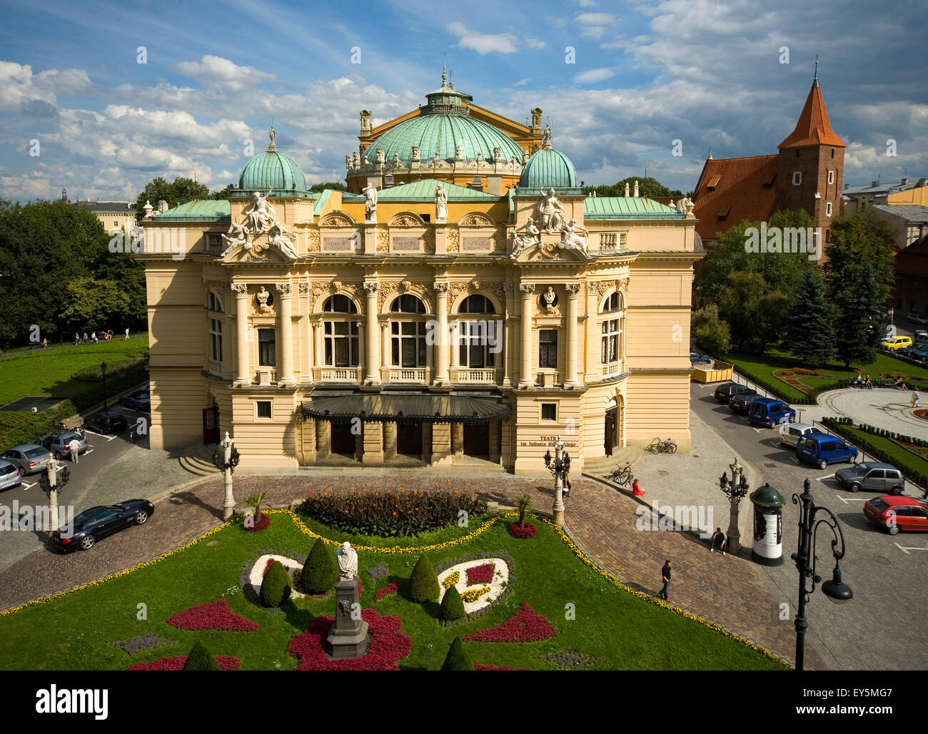 Poland, Krakow, Slowacki Theater Stock Photo - Alamy