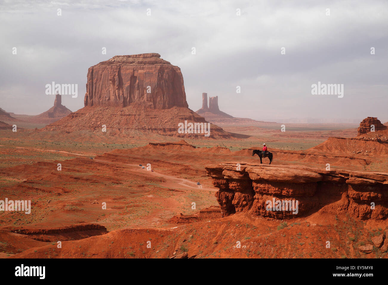 John Ford point - Monument Valley Arizona USA Stock Photo - Alamy