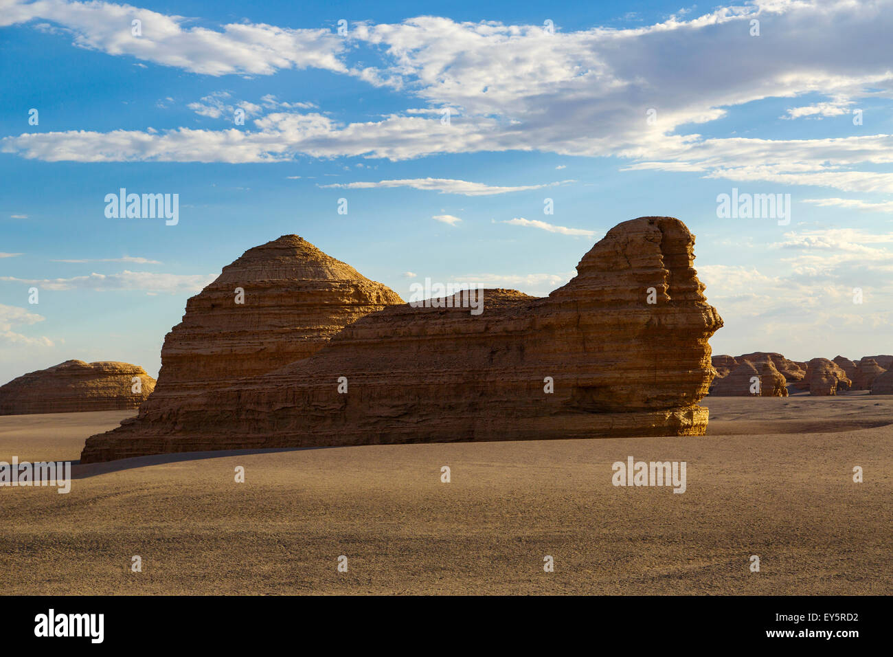 Yardang hi-res stock photography and images - Alamy