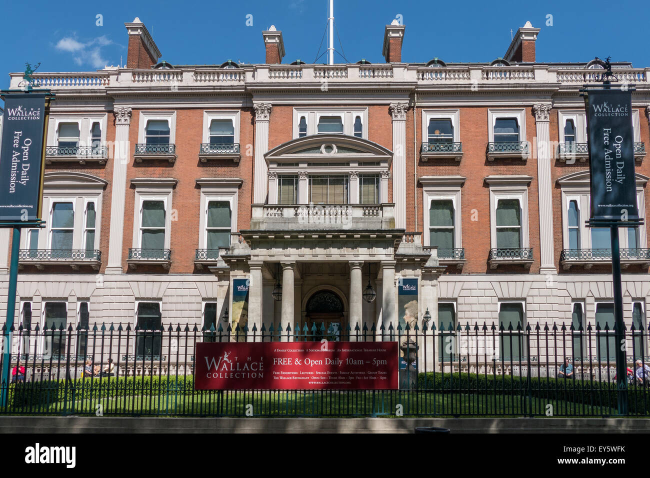 England, London, Manchester square, Wallace collection Stock Photo - Alamy