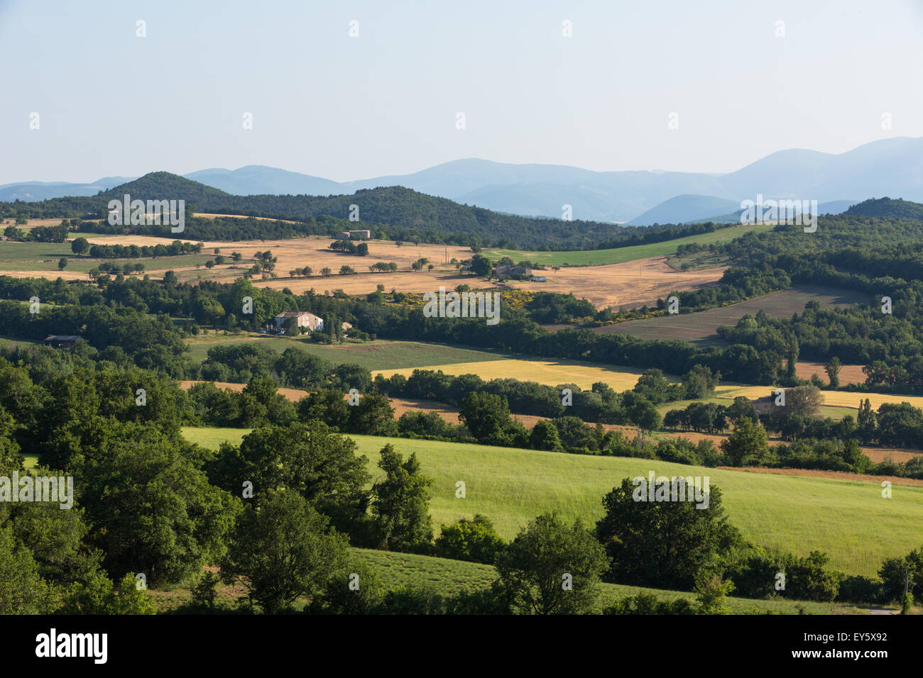 Provence landscape in spring - France Stock Photo - Alamy